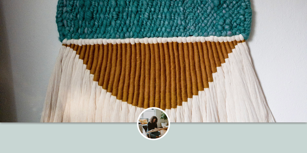 Color Block Weaving by Sarah Lawrence | Wescover Wall Hangings