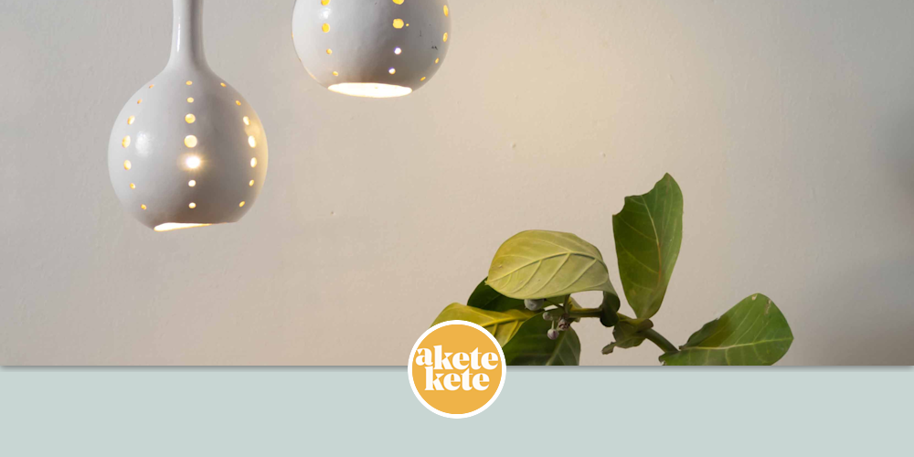 'Forget Me Not' Lamp by AKETEKETE | Wescover Pendants