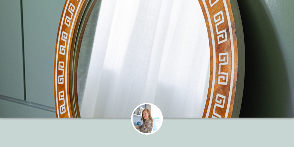 Delphi Mirror by Dorset & Pond | Wescover Decorative Objects