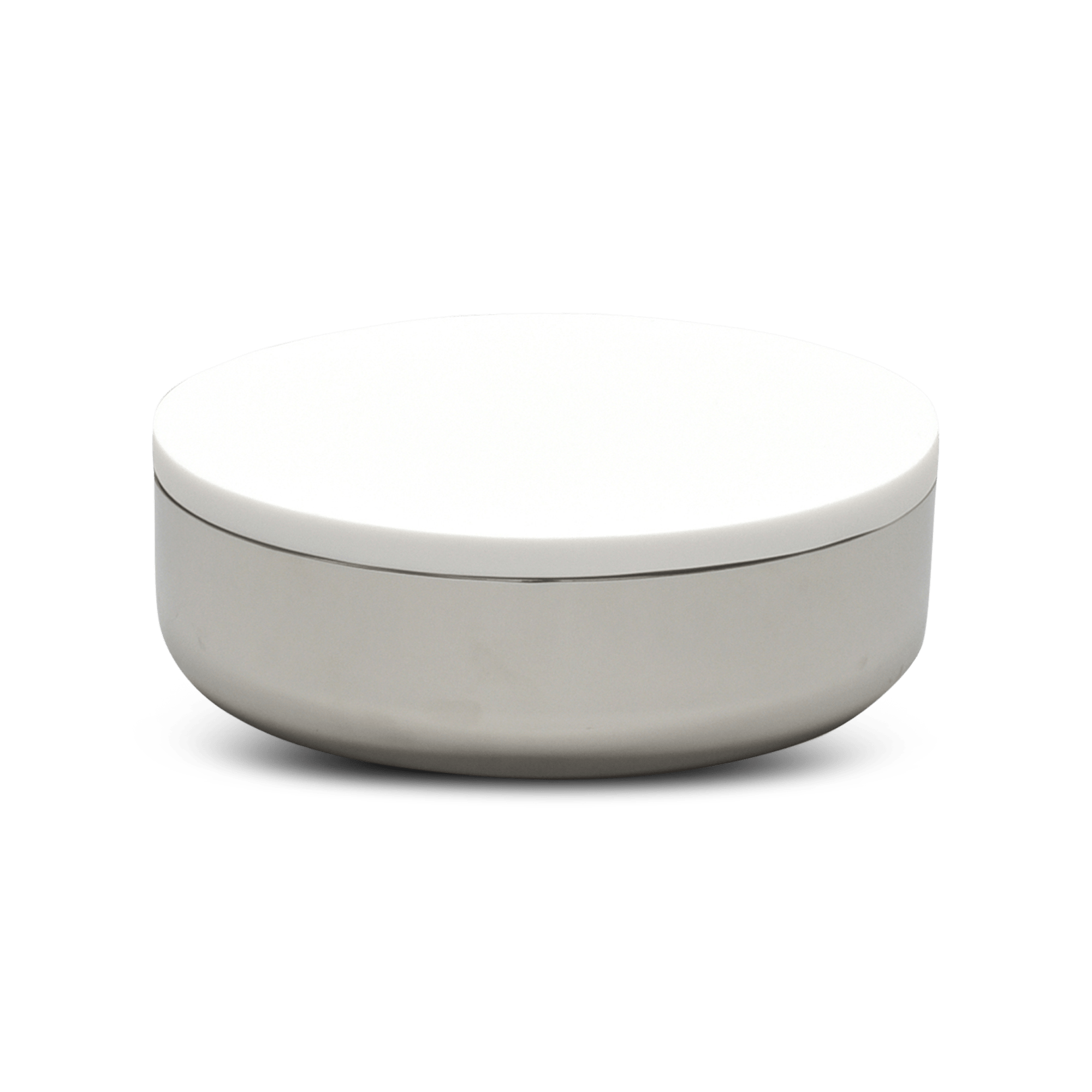 Modern Large Bowl In Stainless Steel With Lid By Tina Frey Wescover