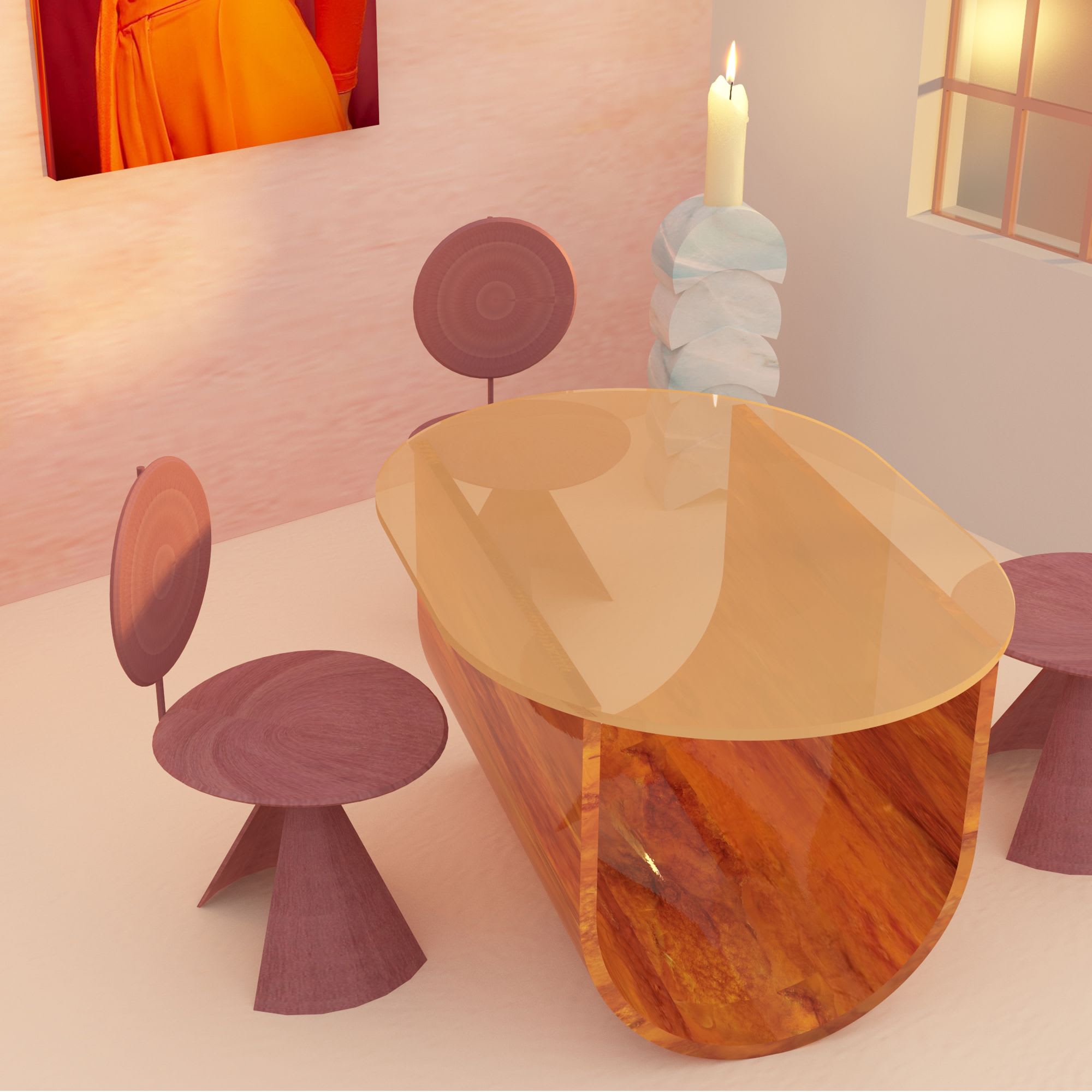 Rounded Chair by REJO studio | Wescover Chairs