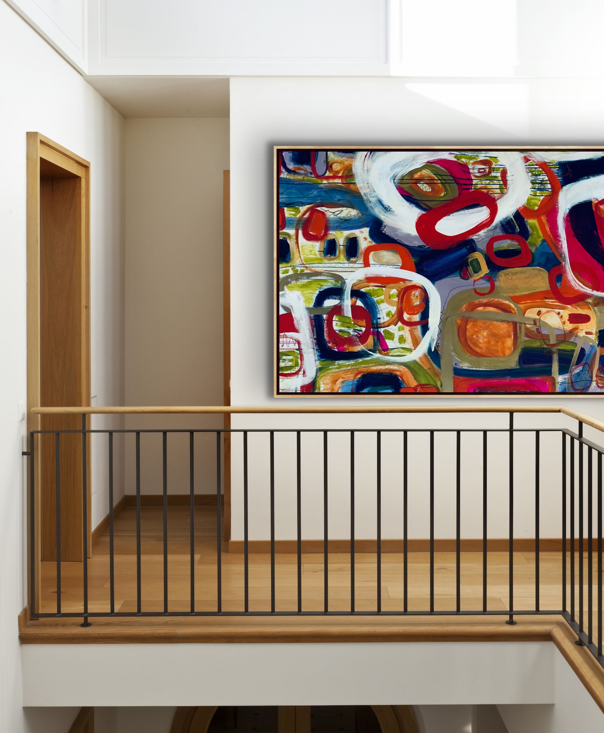 Connect The Dots by Darlene Watson Abstract Artist | Wescover Paintings