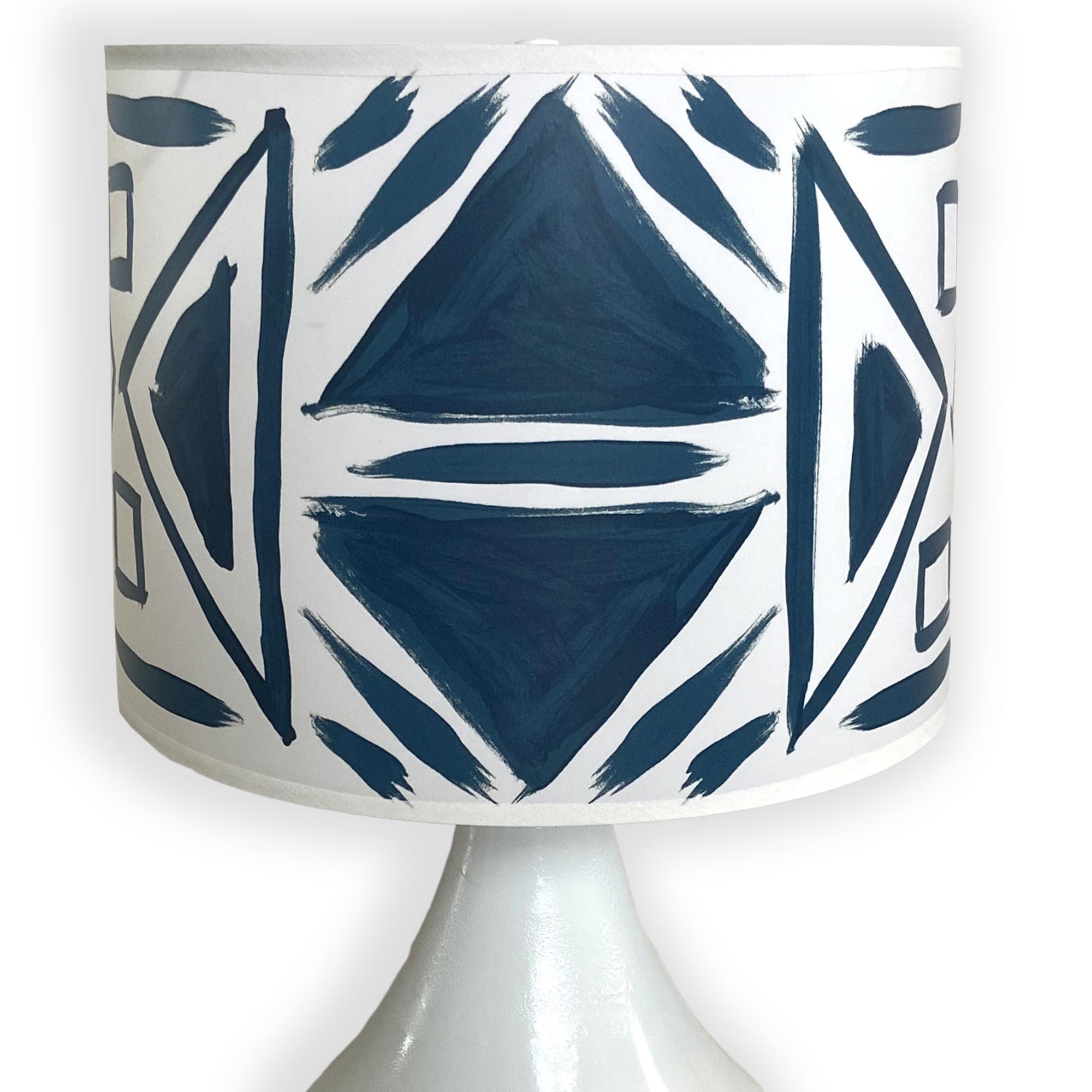 Aztec Alliance Lampshade by Robin Ann Meyer | Wescover Lighting