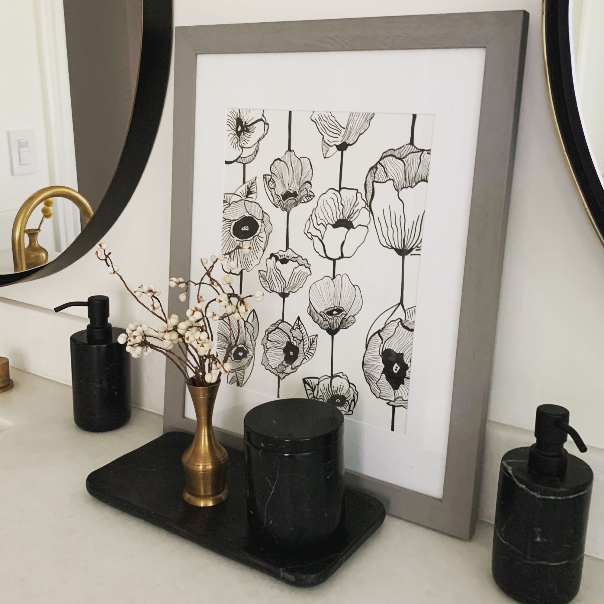 Ink Drawing by Studio NEA Design | Wescover Paintings