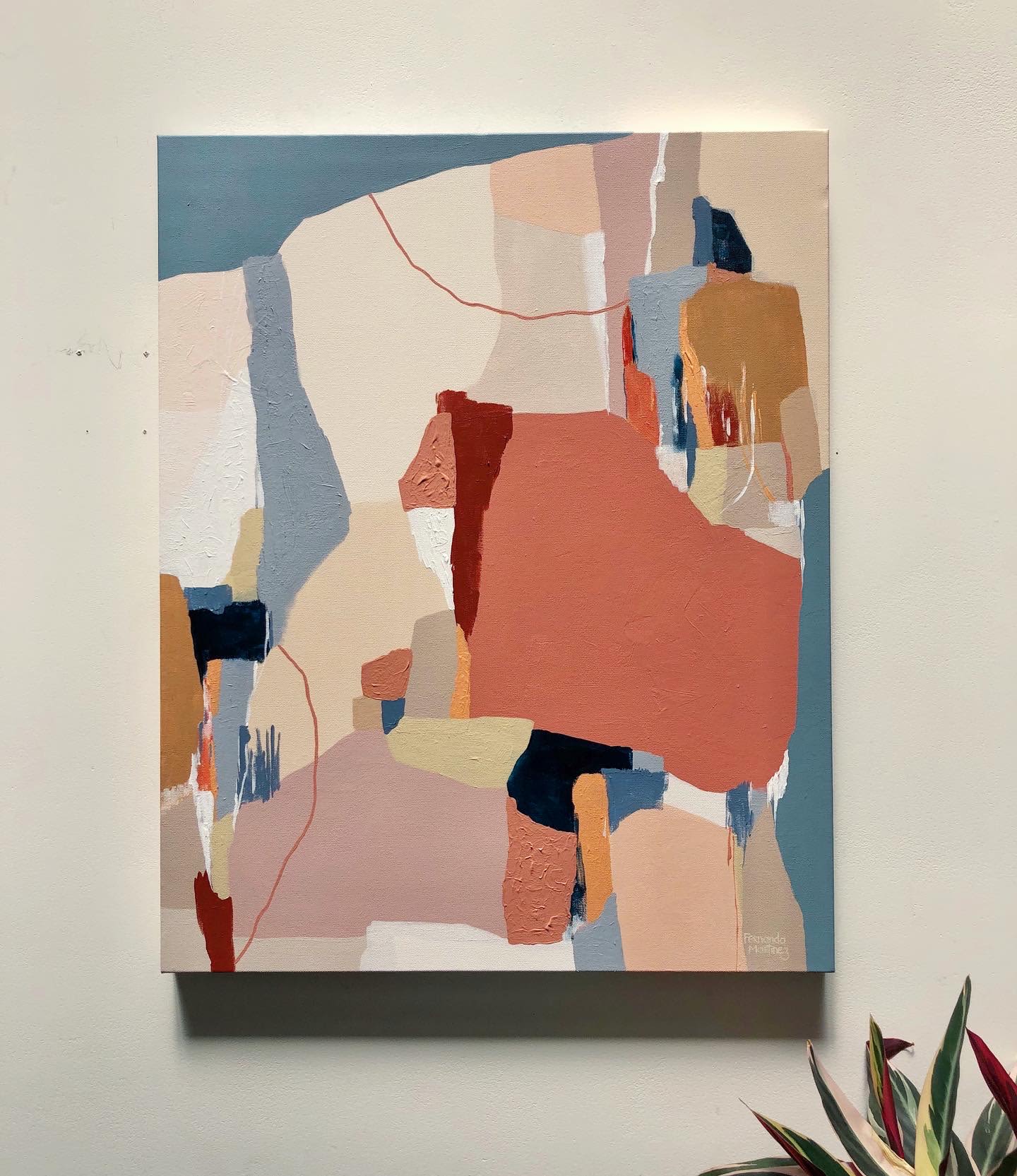 Perpetuo Painting by Fernanda Martinez - LA TINTA | Wescover Paintings