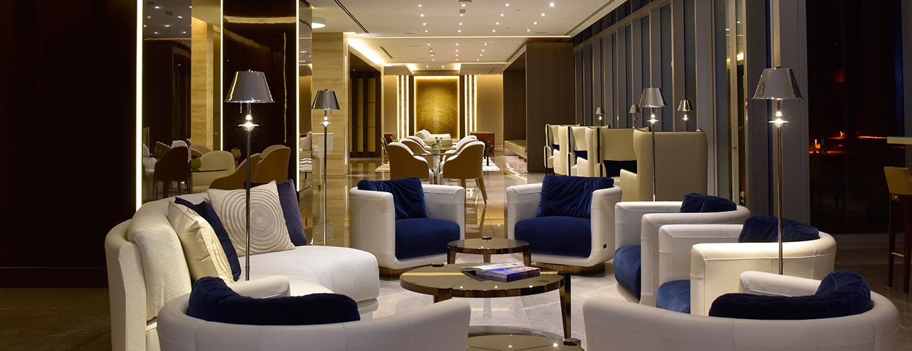 Kuma L cordless by Estro Srl at FENDI Chateau, Miami Beach | Wescover Lamps