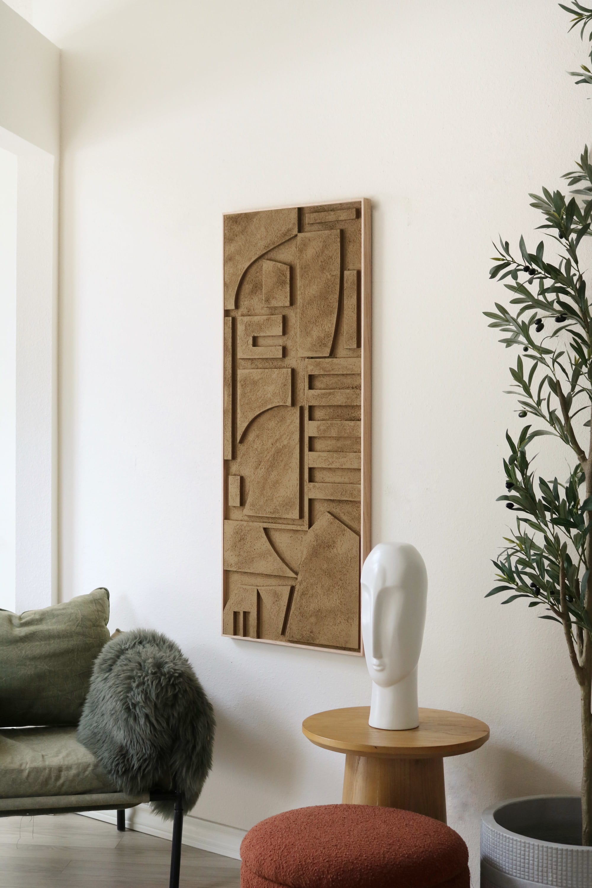 ANTIQUITY III - Wall Hangings, Abstract Art, 3D Art, Texture by Blank ...