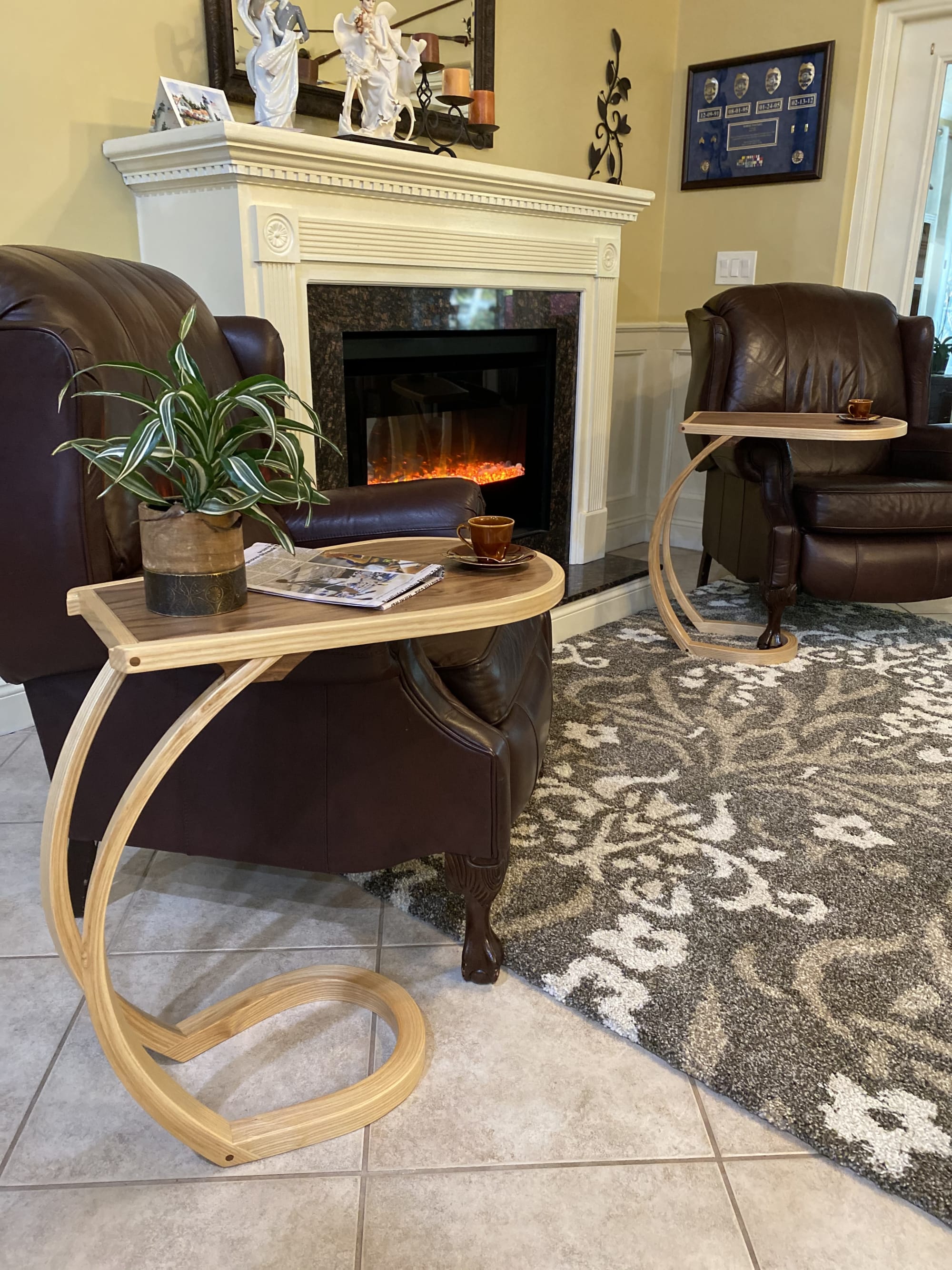 Solstice Side Table by Wolfkill Woodwork | Wescover Tables