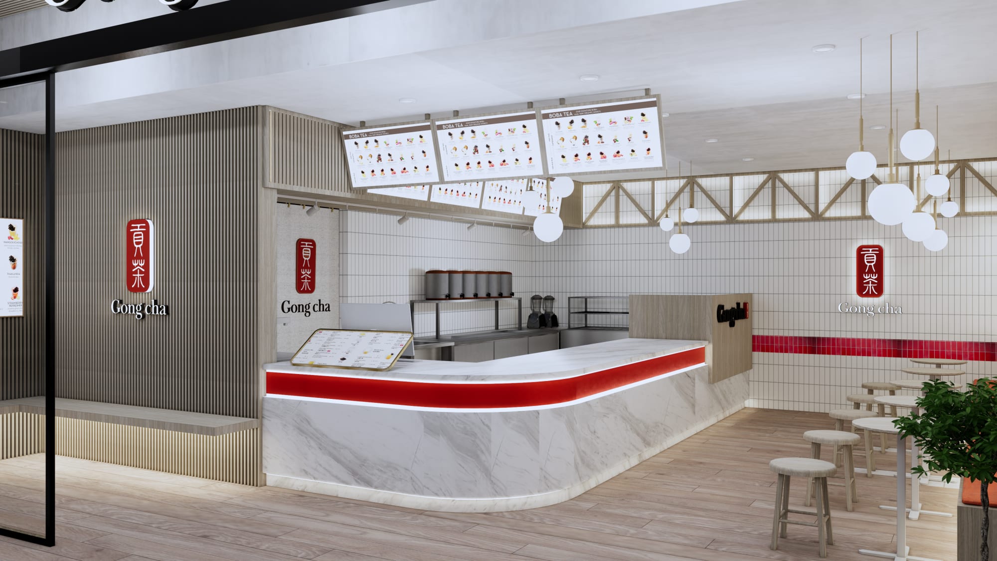 THIẾT KẾ QUÁN TRÀ SỮA - CONN Design