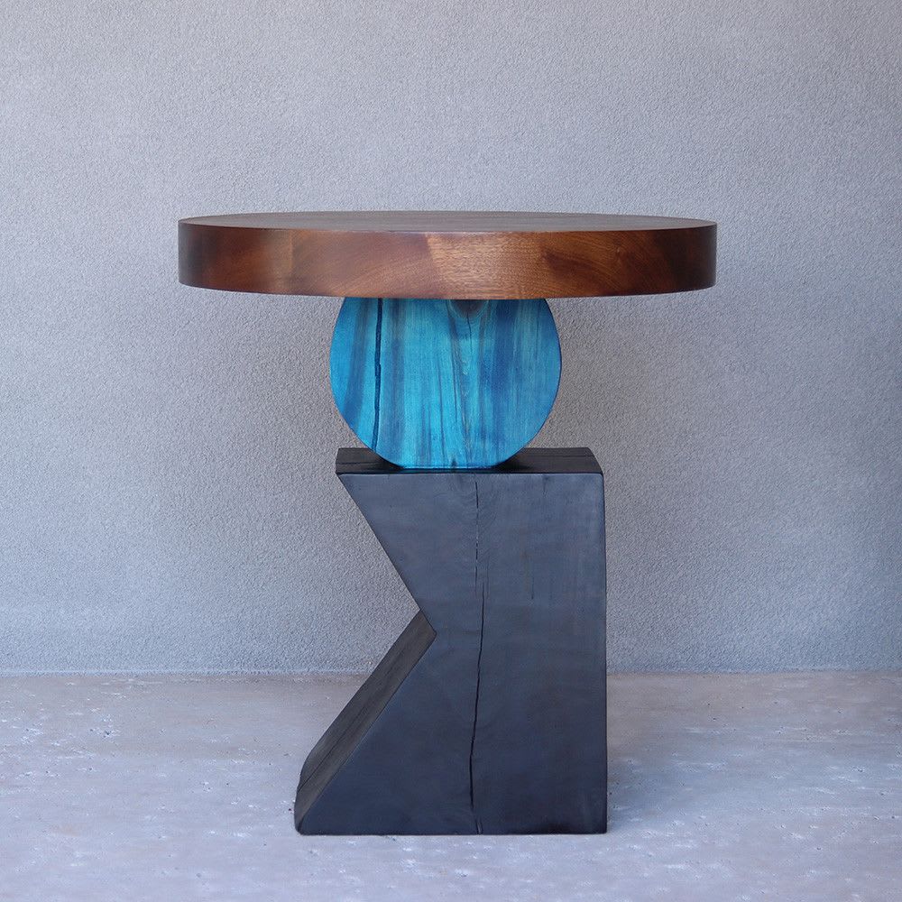 Lazlo Sculptural End Table by Pfeifer Studio | Wescover Tables