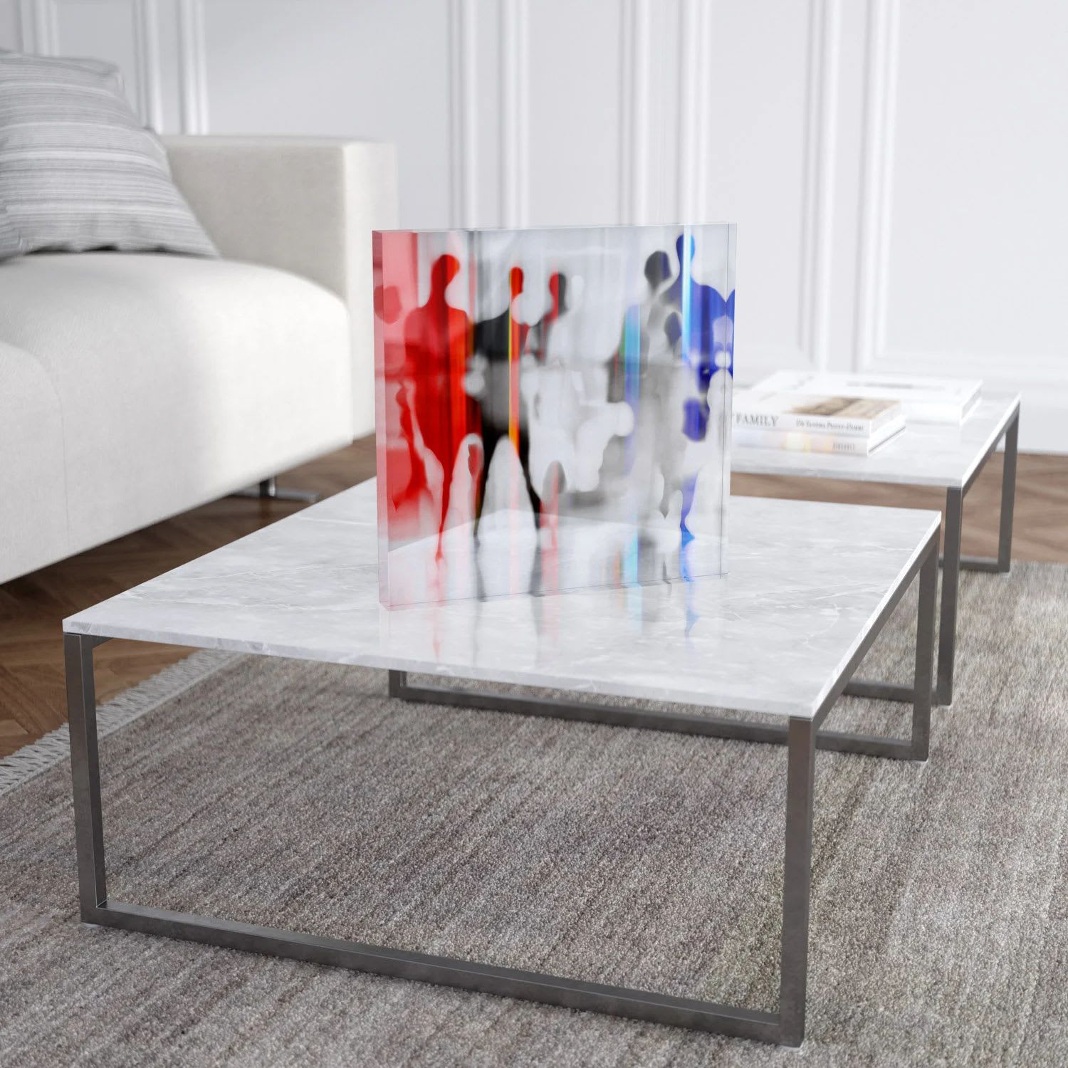 HUMAN EXPOSURE V Acrylic Prism Art Object by Sven Pfrommer | Wescover ...