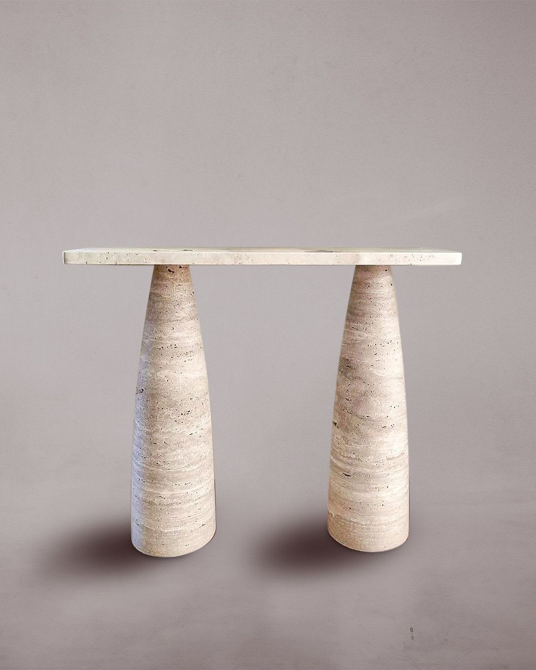 Natural Marble Console Table. Narrow Console Table. Console by ...
