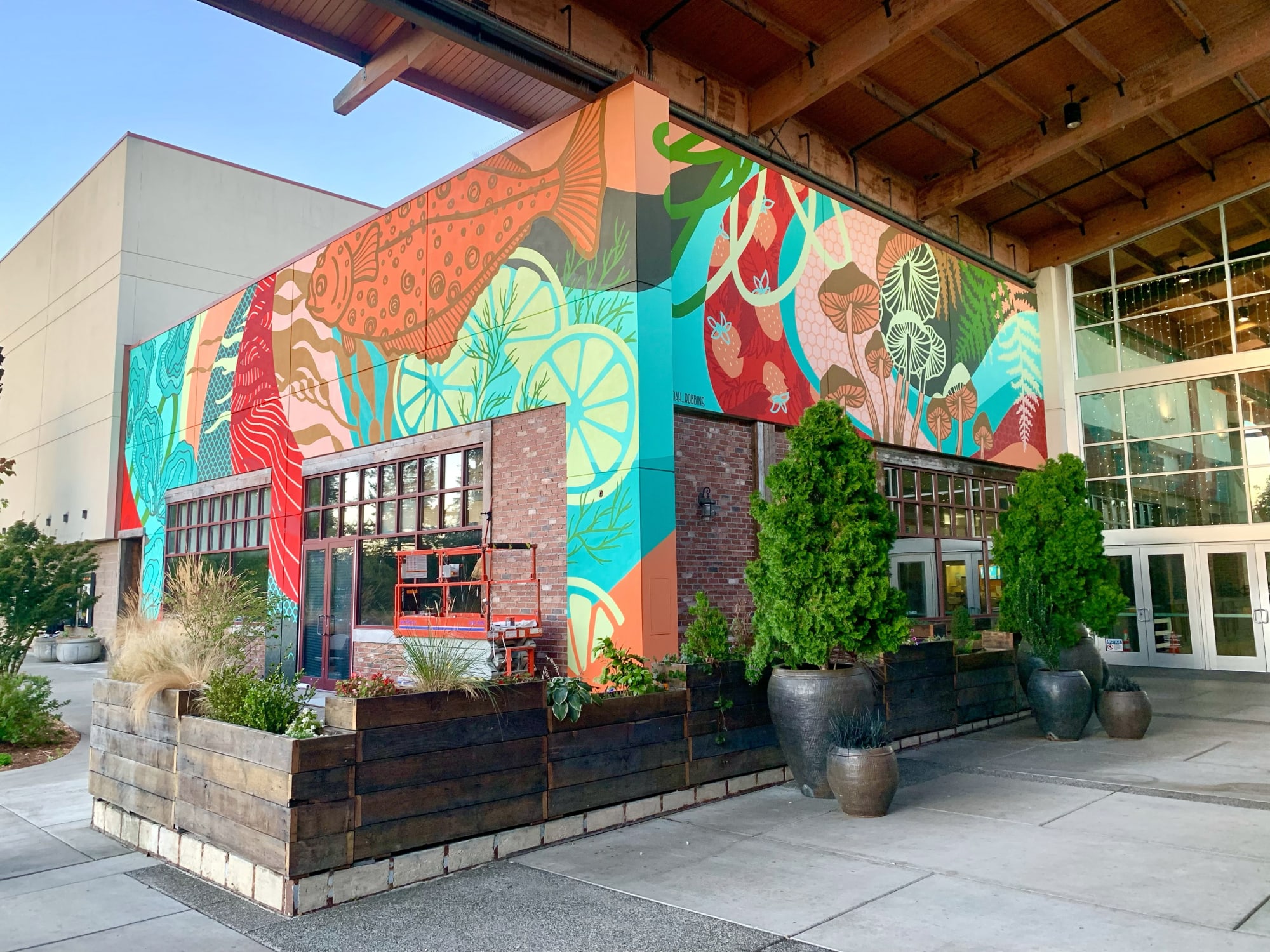 Capital Mall by Sarah Robbins | Wescover Street Murals