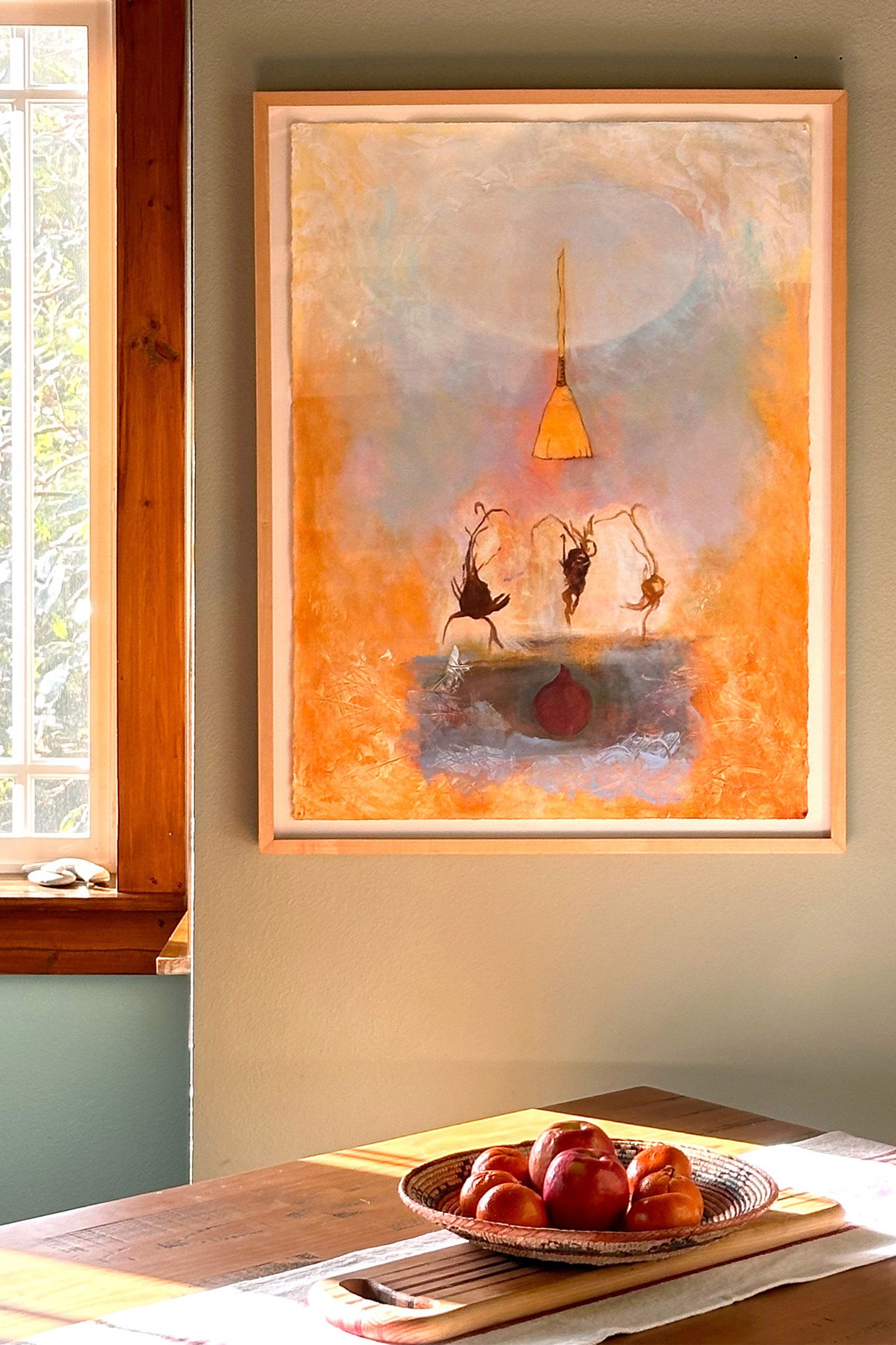 Summer Soji painting by Kate Flores Studio | Wescover Mixed Media