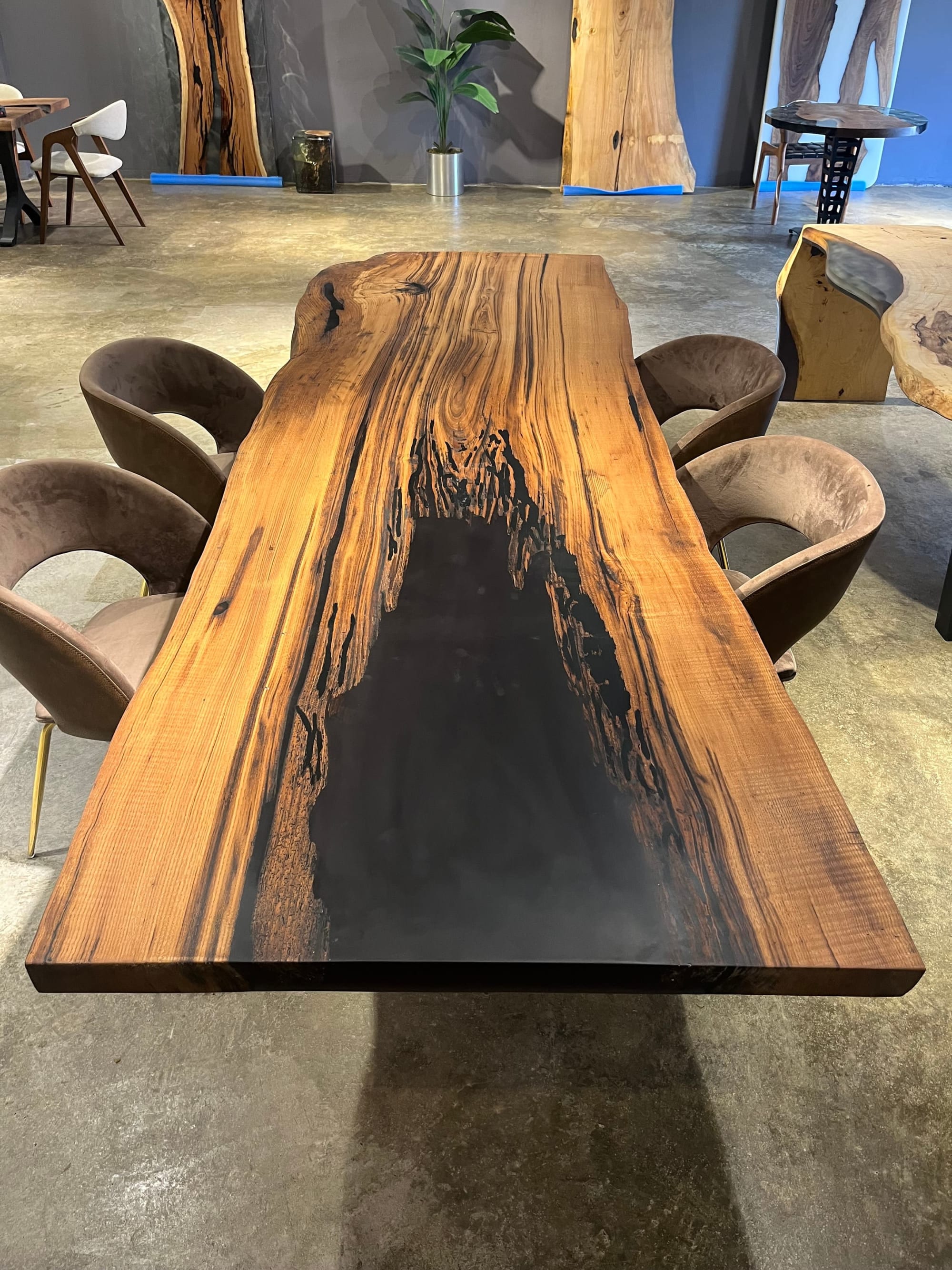Custom Resin Table - Dining Table - Epoxy Table by Tinella Wood ...