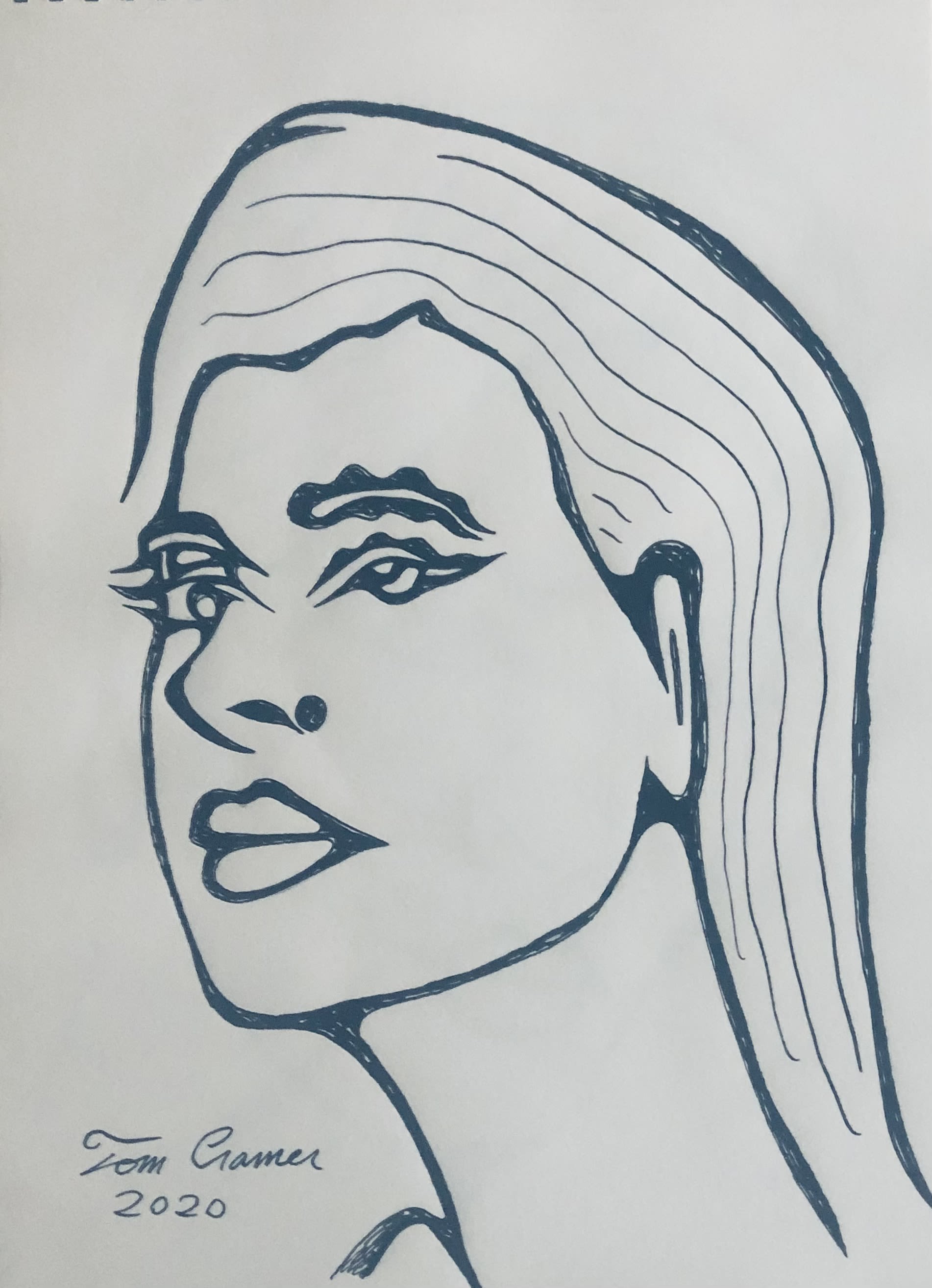 india ink on paper by Tom Cramer | Wescover Paintings