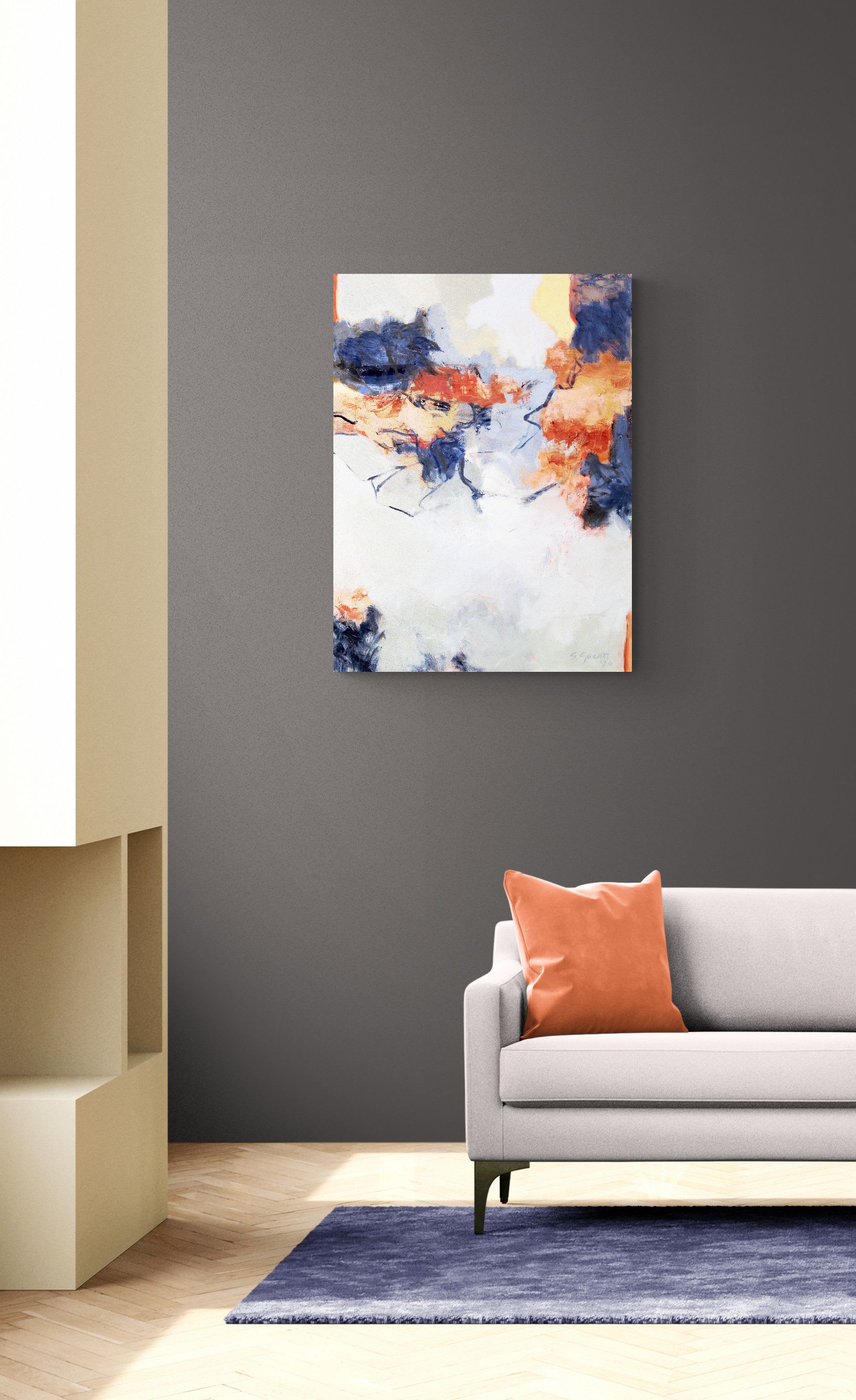 October Mood by Simona Gocan | Wescover Paintings