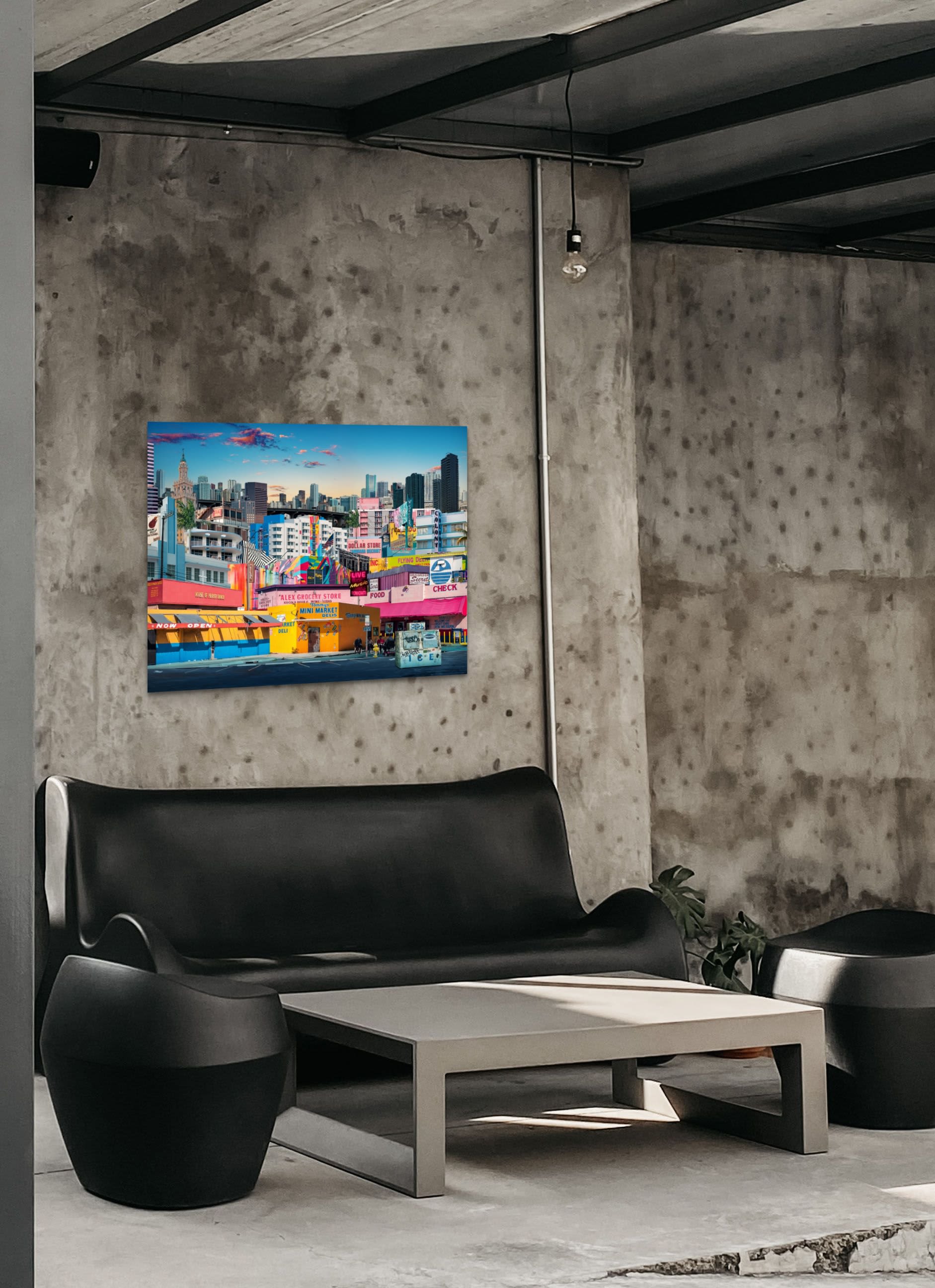 Better Days - Miami by &REW SORIA | Wescover Prints