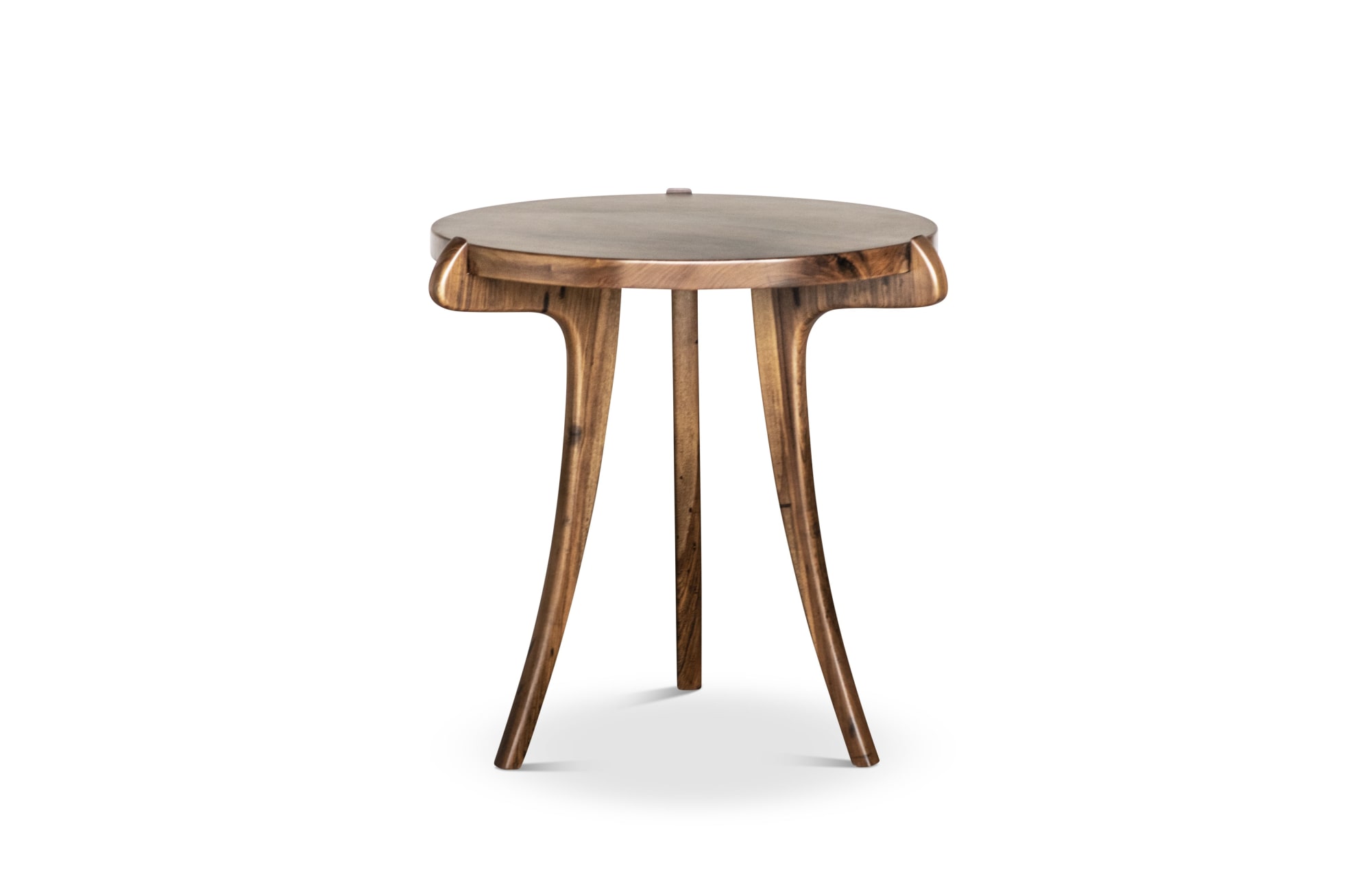 Wood Sabre-Leg Side Table from Costantini, Uccello by Costantini Design ...