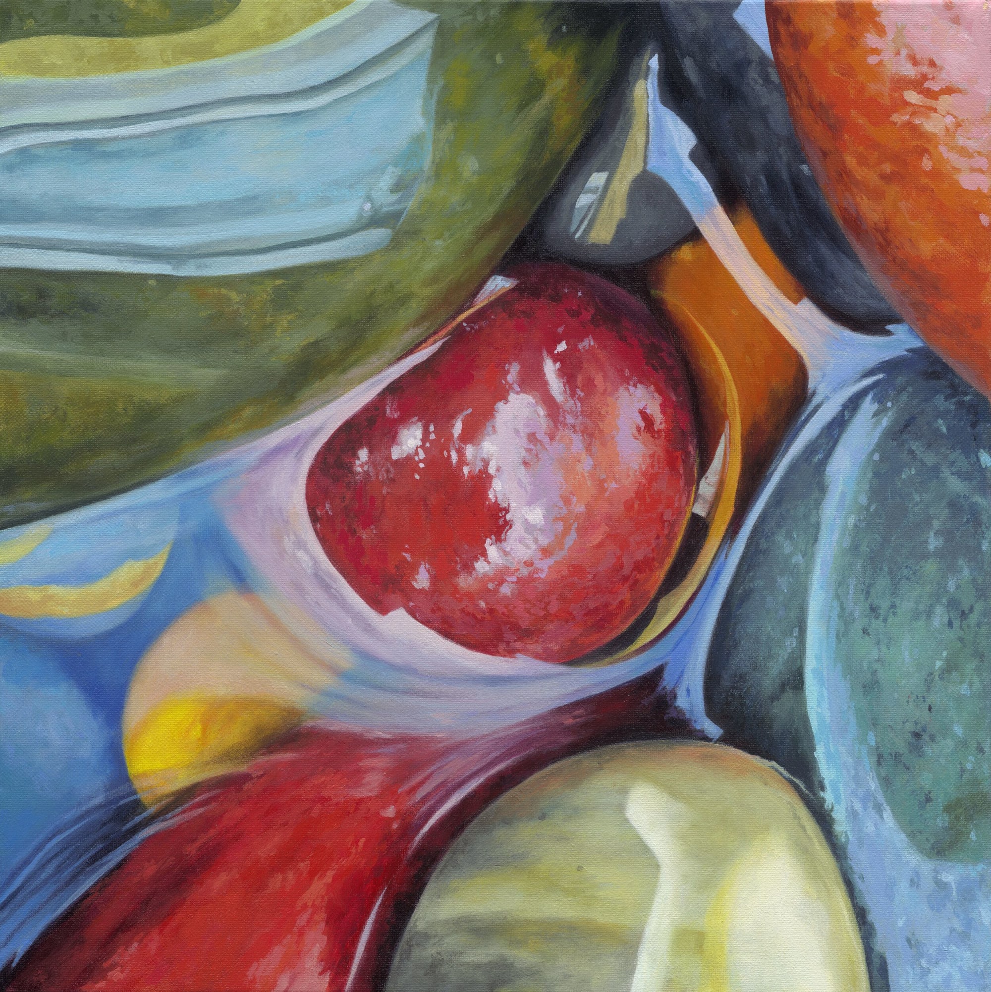 "Tribe" Print by Fran Halpin Art | Wescover Paintings