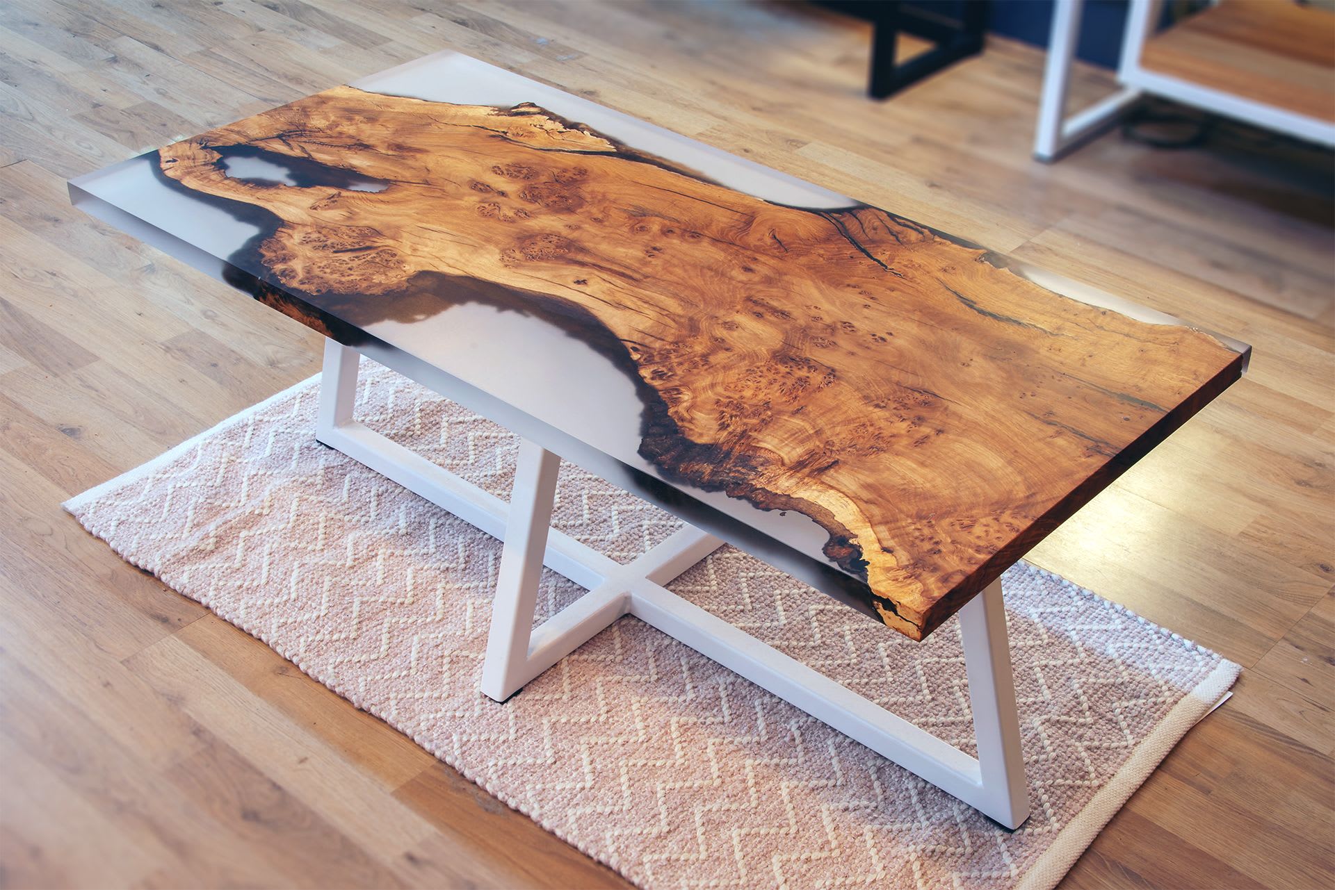 Glacier Coffee Table by Fine Line Woodworks | Wescover Tables