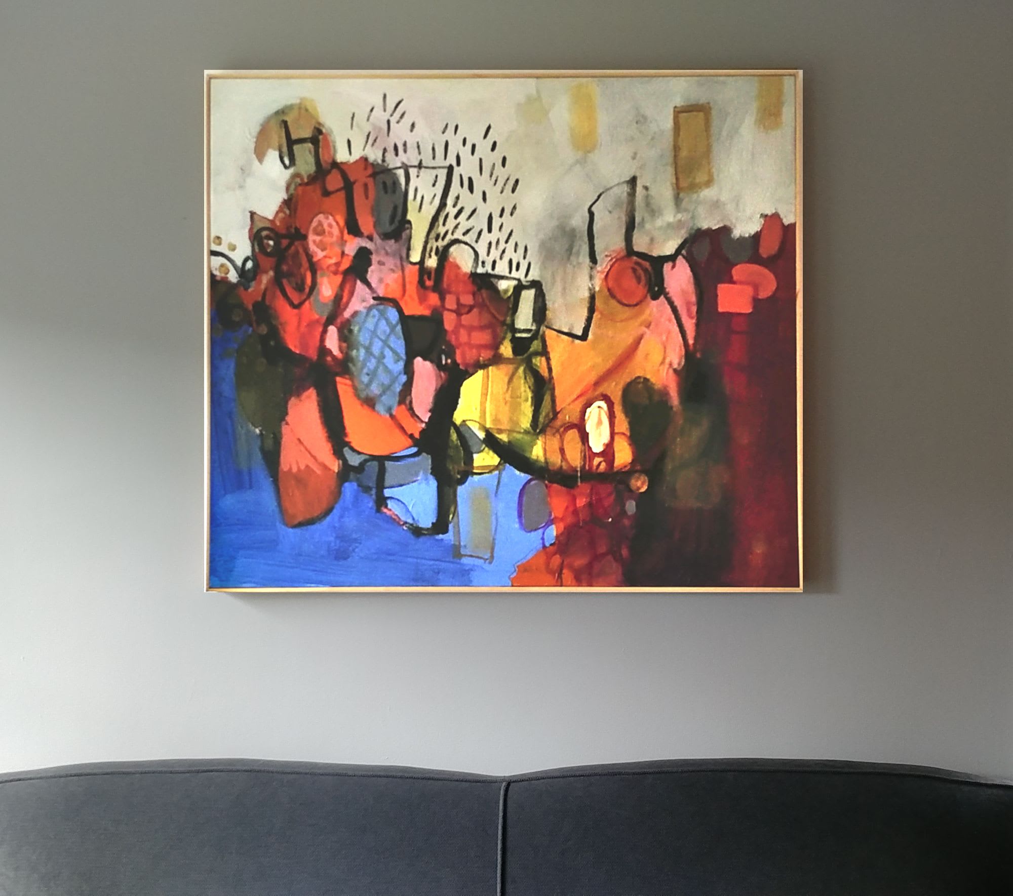 "Of Countries and Cities" by Matthew Mahler | Wescover Paintings