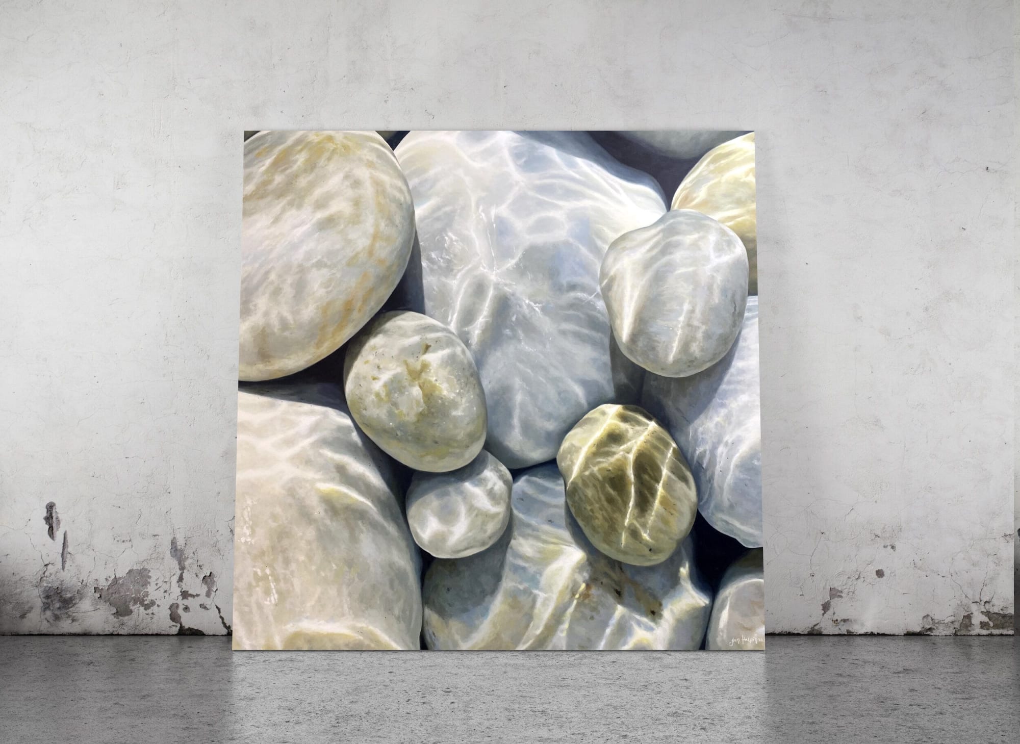 "Port" Print by Fran Halpin Art | Wescover Prints