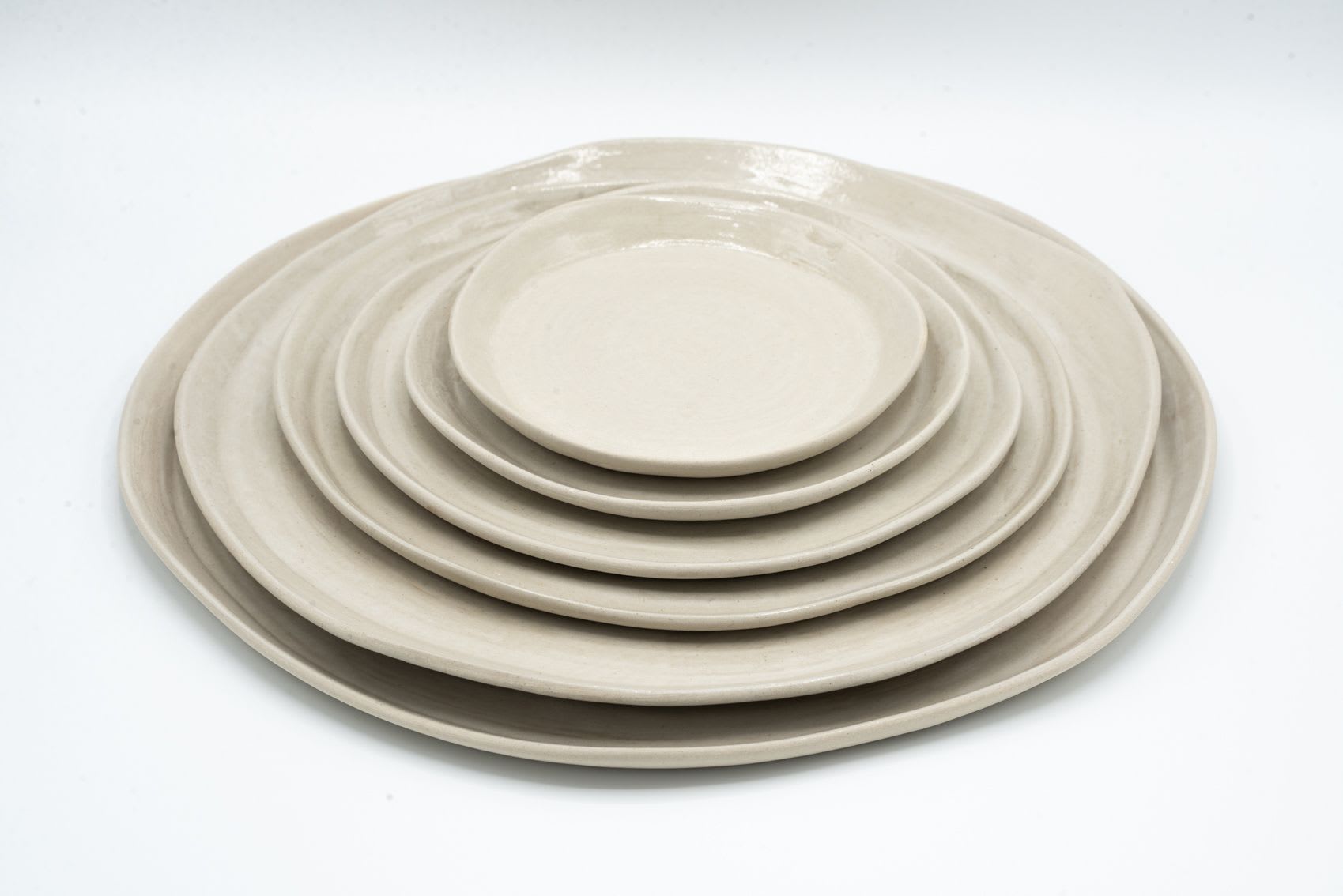 Range of tableware in off white. Plates, cups, bowls,... by Charlotte ...