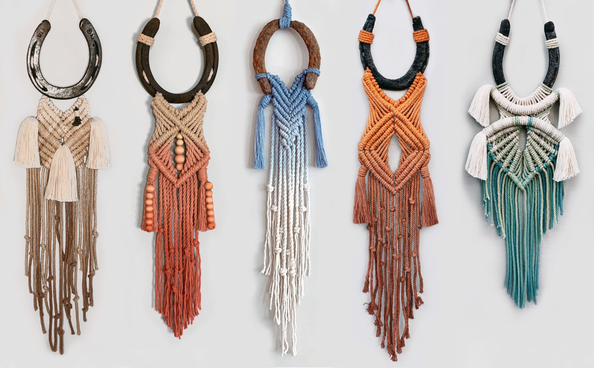 Home & Living Wall Hangings Horseshoe Macrame Wall Hanging etna.com.pe