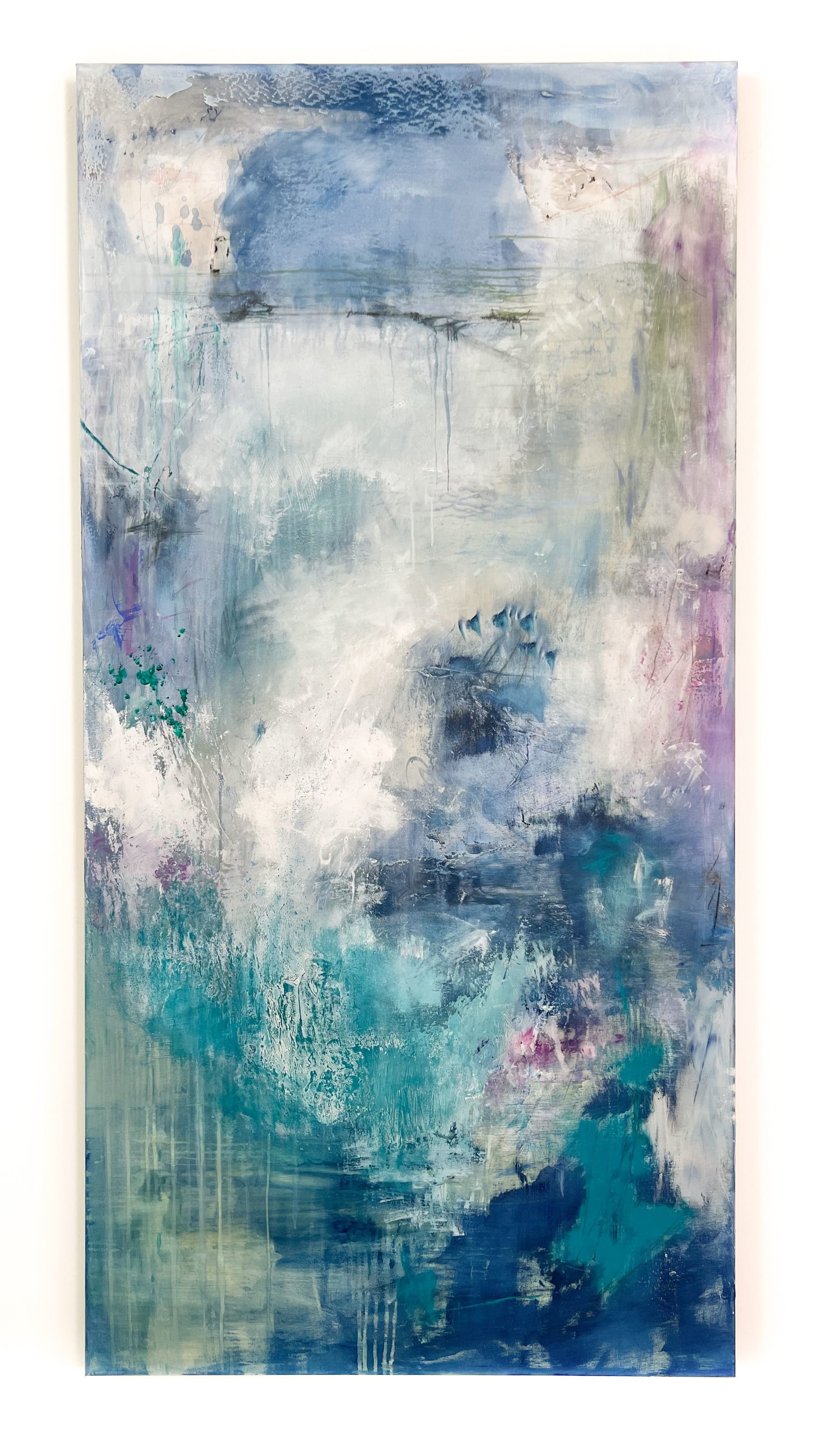 Inner Wisdom - Abstract - Canvas Painting by El Lovaas | Wescover Paintings