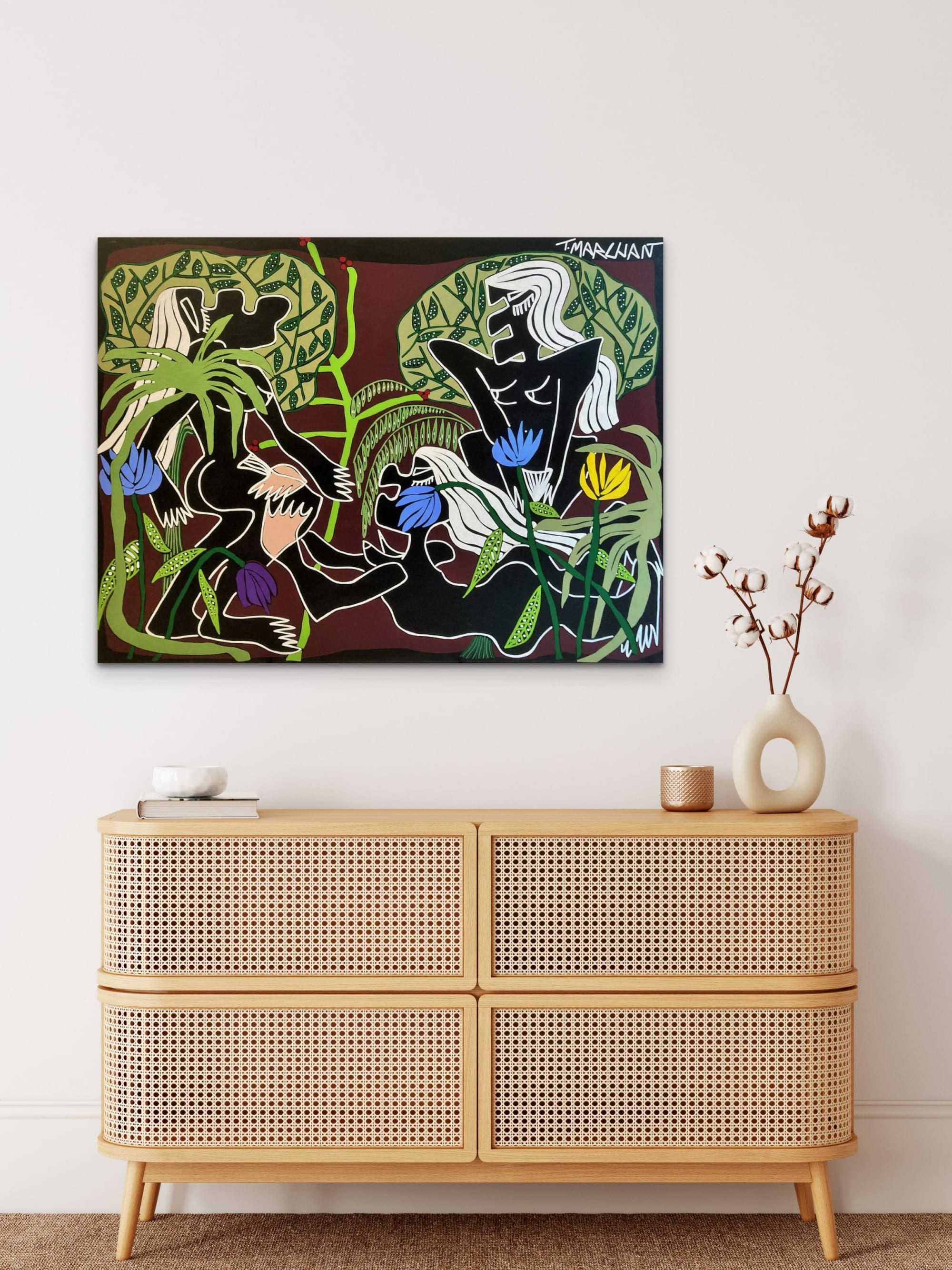 Agapo III by THEODOSIA MARCHANT | Wescover Paintings