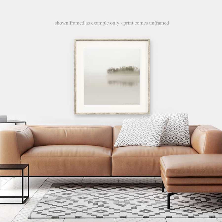 Whisper Lake, Original, Minimalist, Photography Print by Nicholas Bell ...
