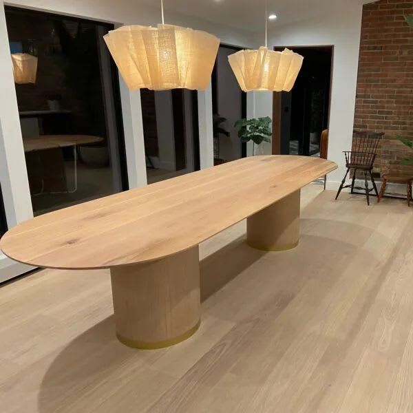 The Claire Dining Table by Lumber2Love | Wescover Tables