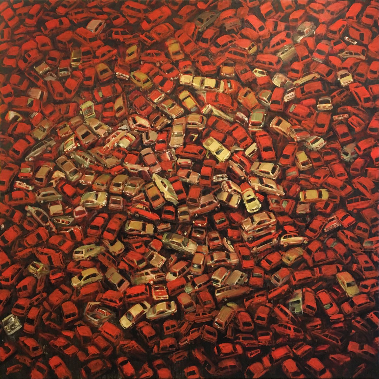 "Full Stop" ~ Painting by Michael Kerbow | Wescover Paintings