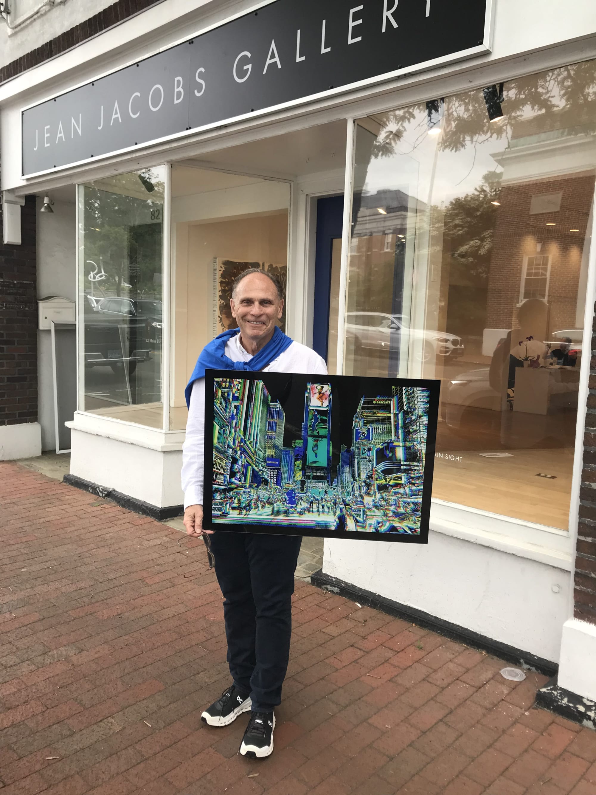 Night on Broadway by Marc VanDermeer at Jean Jacobs Gallery, New Canaan ...