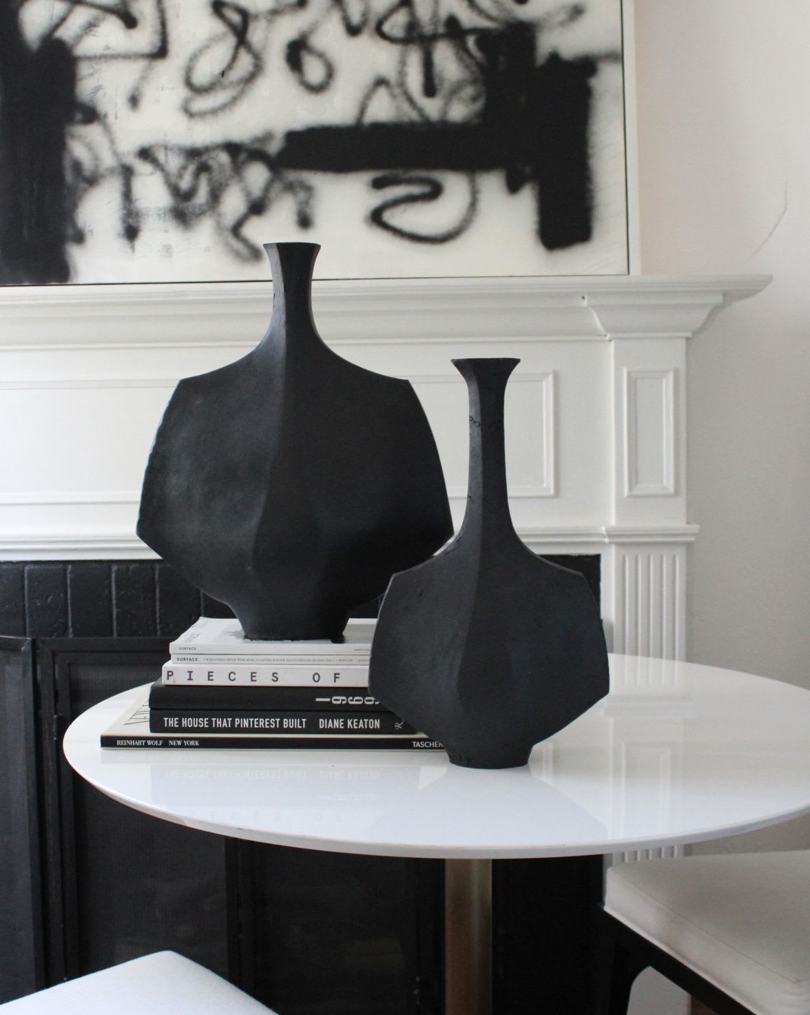 HANÈ in Black - Ceramic Vessel by Beverly Morrison - Sculptor ...