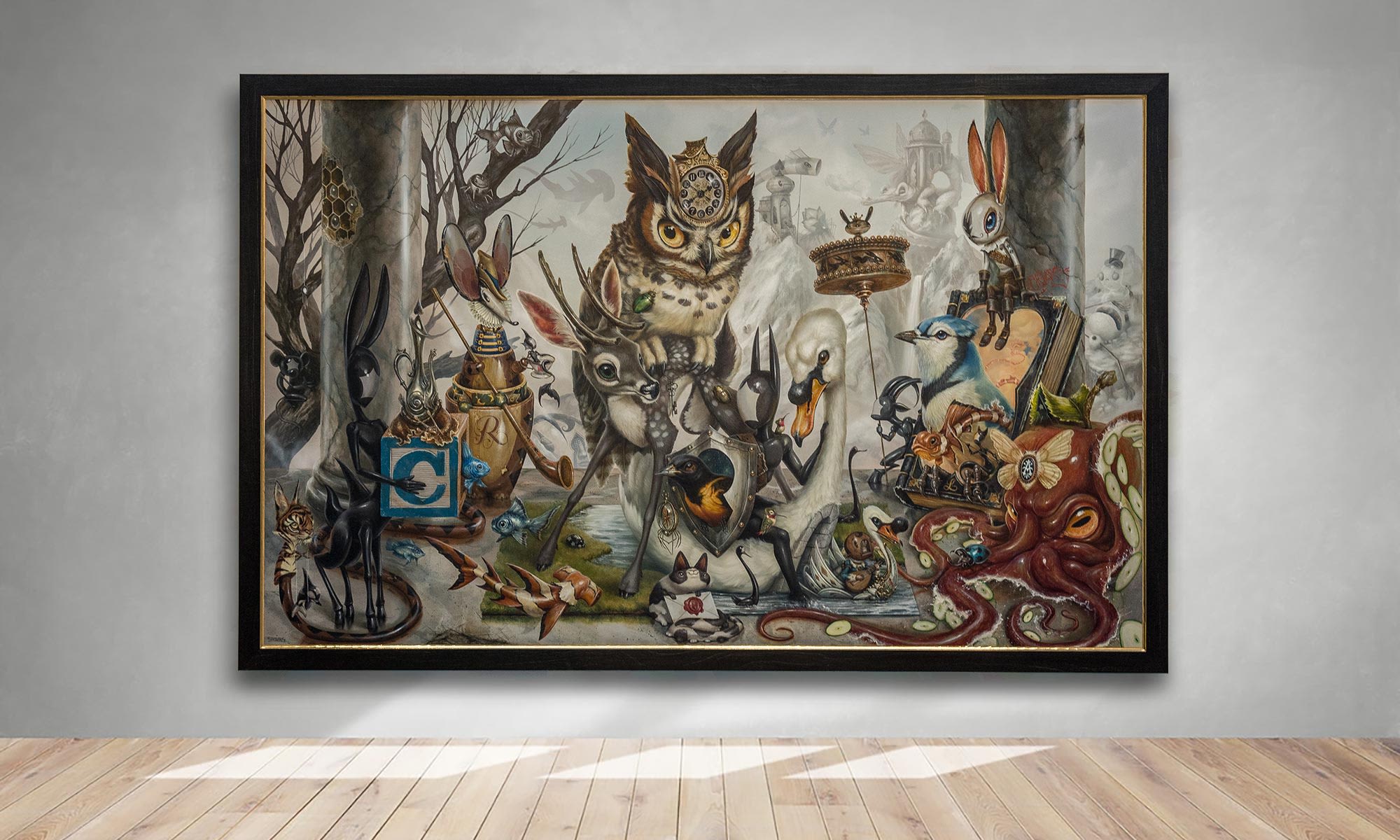 "Let The Outside In" by Greg "CRAOLA" Simkins | Wescover Paintings