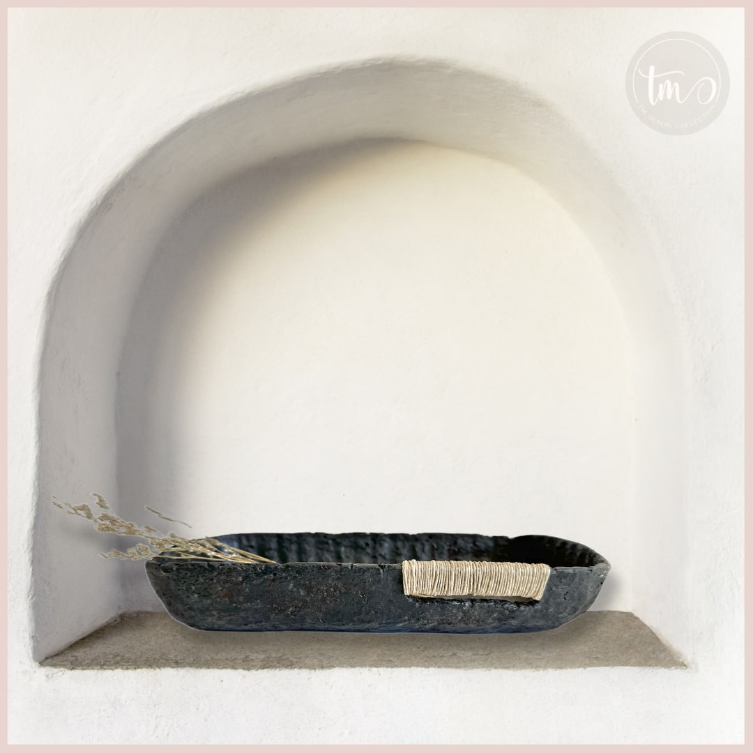 Small Decorative Tray Paper Mache Material by TM Olson Collection ...