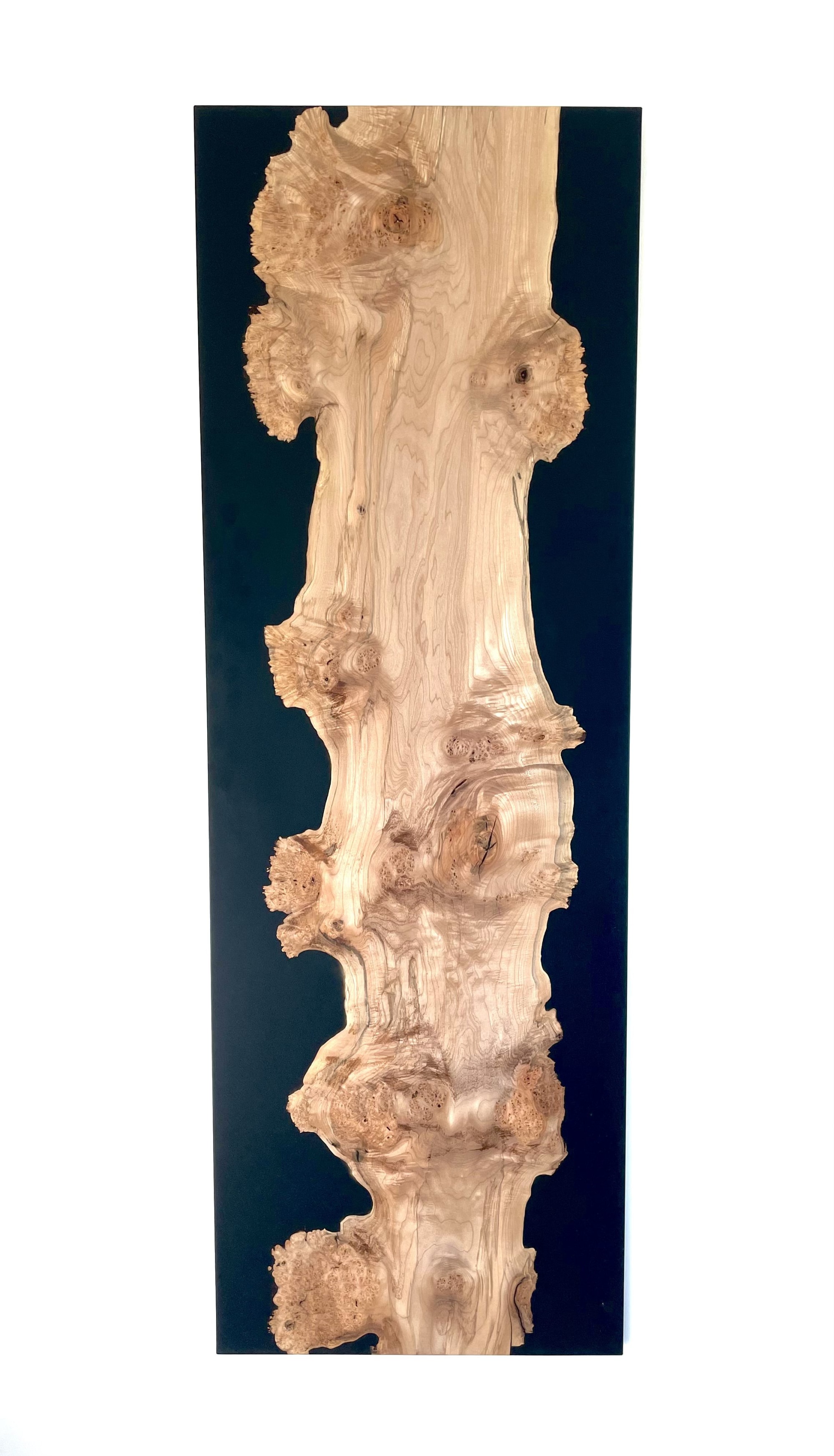 Maple Burl Resin River Art | Falling | Live Edge | Epoxy Art by SAW ...