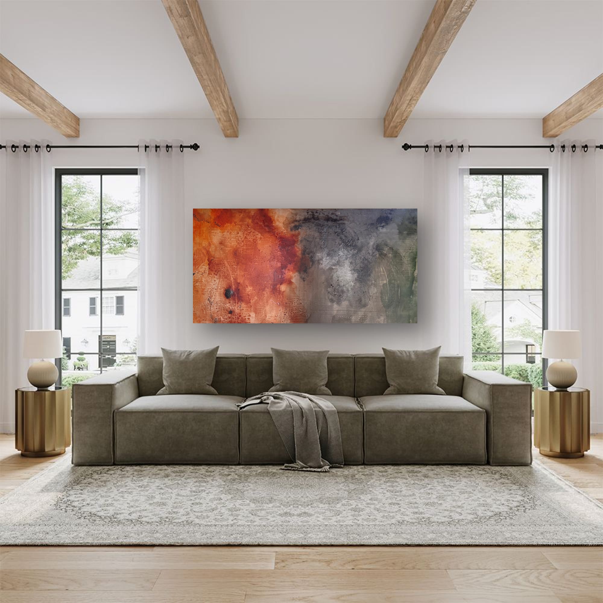'Rust' by Christina Twomey Art + Design | Wescover Paintings