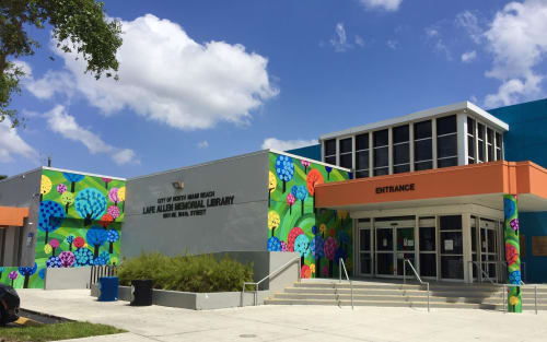 Explore North Miami Beach Library Design and Art | Wescover