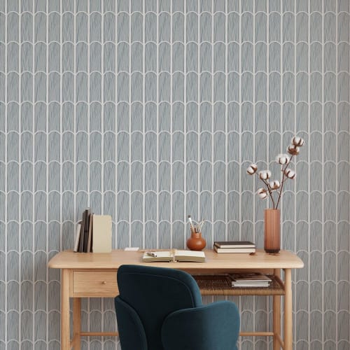 Lucky Fish Wallpaper by Patricia Braune | Wescover Wall Treatments