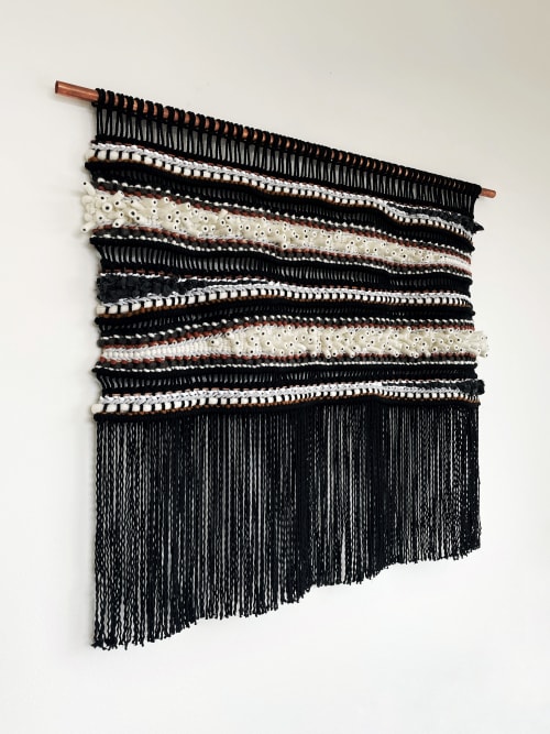 Custom Macraweave Wall Hanging - "Neon Hills" by Loop Macrame Studio by ...
