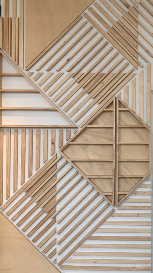 Slat Wall Installation - May 2019 by foryouilldotheweirdestshit seen at ...