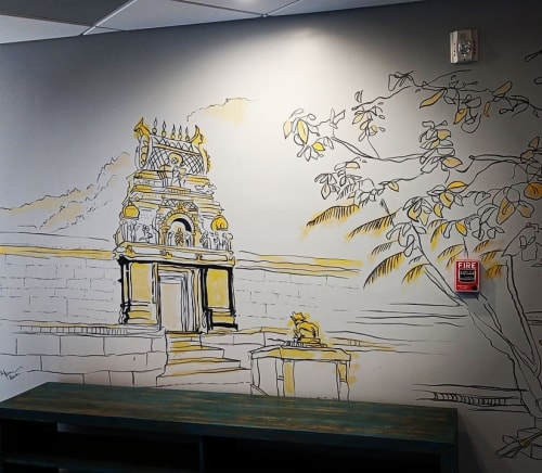 Peaceful Yoga Art | Wescover