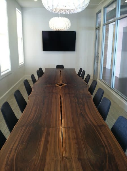 Walnut conference table | Wescover