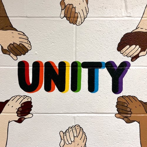 Unity by Two Brushes at Pembroke Elementary School, Danbury | Wescover ...