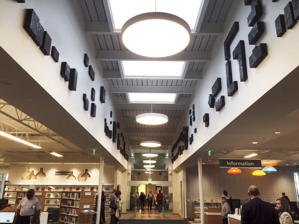 Passage by Gregor Turk at Metropolitan Library, Atlanta | Wescover Wall ...