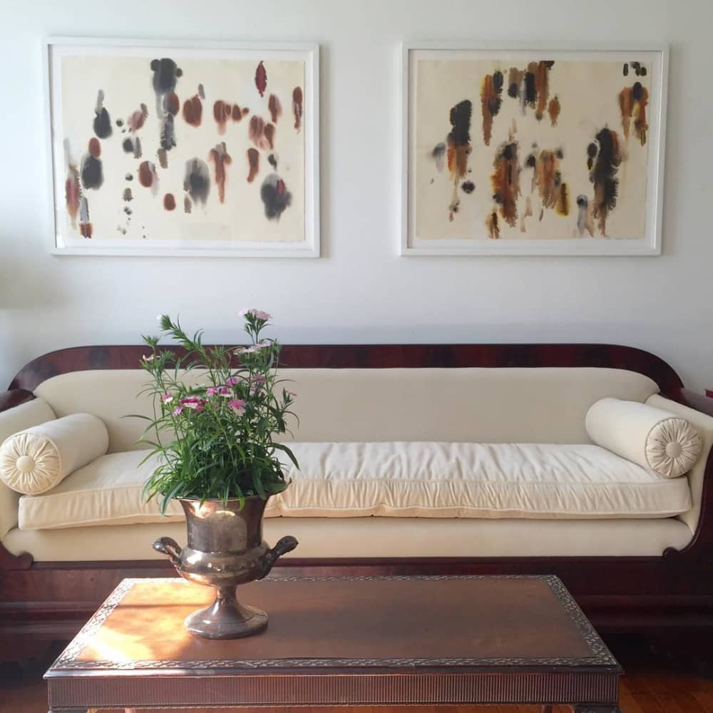 Ulvae I and II. Ink and shellac on paper. by Marieken Cochius ...