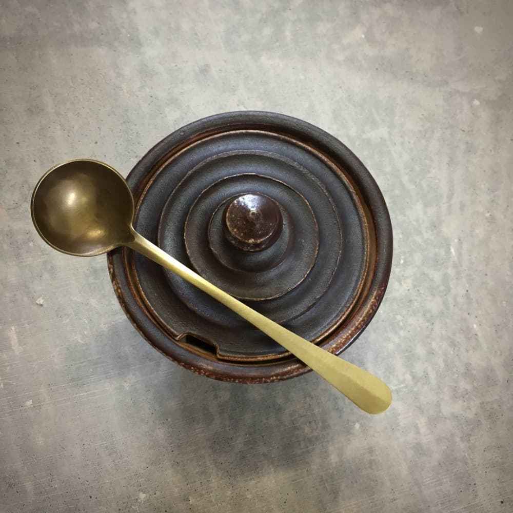 Brass Sugar Spoon by Erica Moody | Fine Metal Work at Penland School of ...